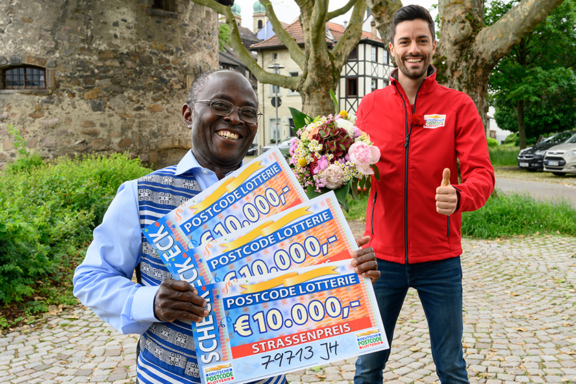 Gewinnen mit der Deutschen Postcode Lotterie